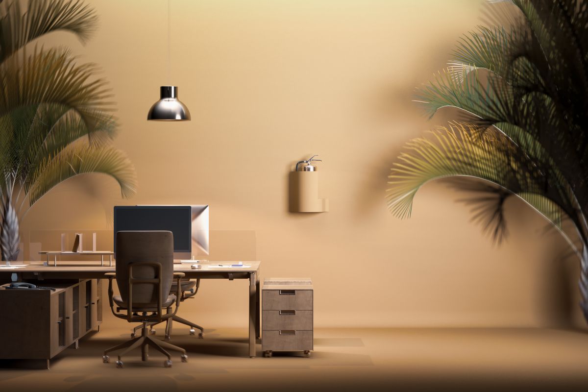 Cassetta porta estintore di design - Wave | Kimera